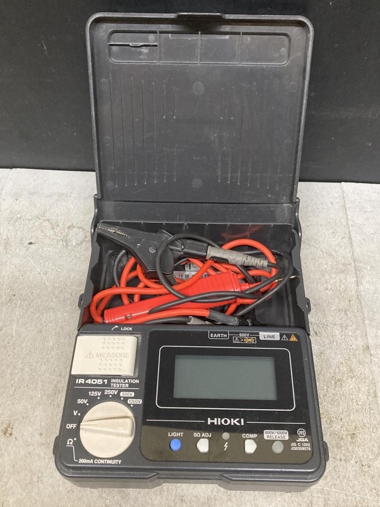 【やや傷や汚れあり】019 ジャンク品？ HIOKI 絶縁抵抗計 IR4015の落札情報詳細 - Yahoo!オークション落札価格検索 オークフリー