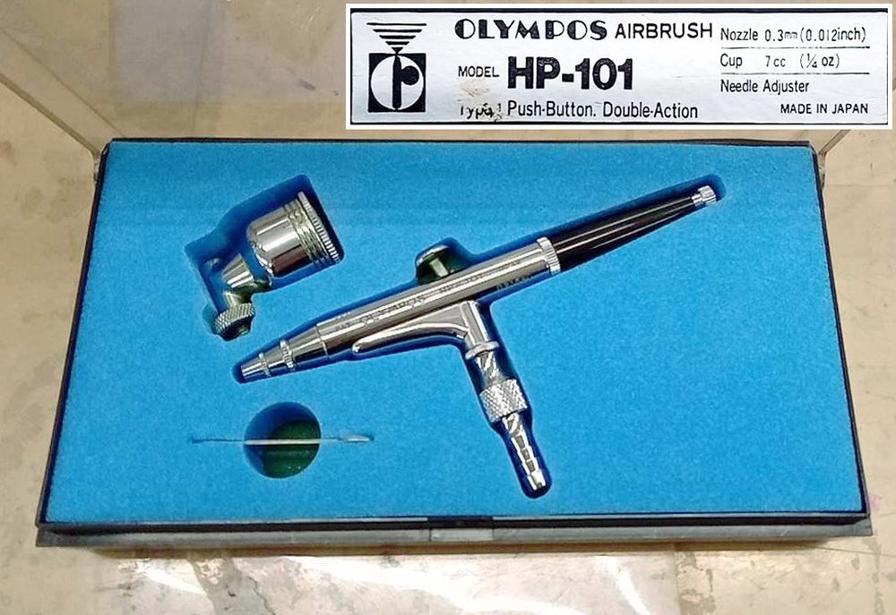 【やや傷や汚れあり】OLYMPUS オリンパス エアブラシ HP-101 ノズル口径0.3mm プッシュボタン ダブルアクション [二本松店]の落札情報詳細 - Yahoo!オークション落札 ...