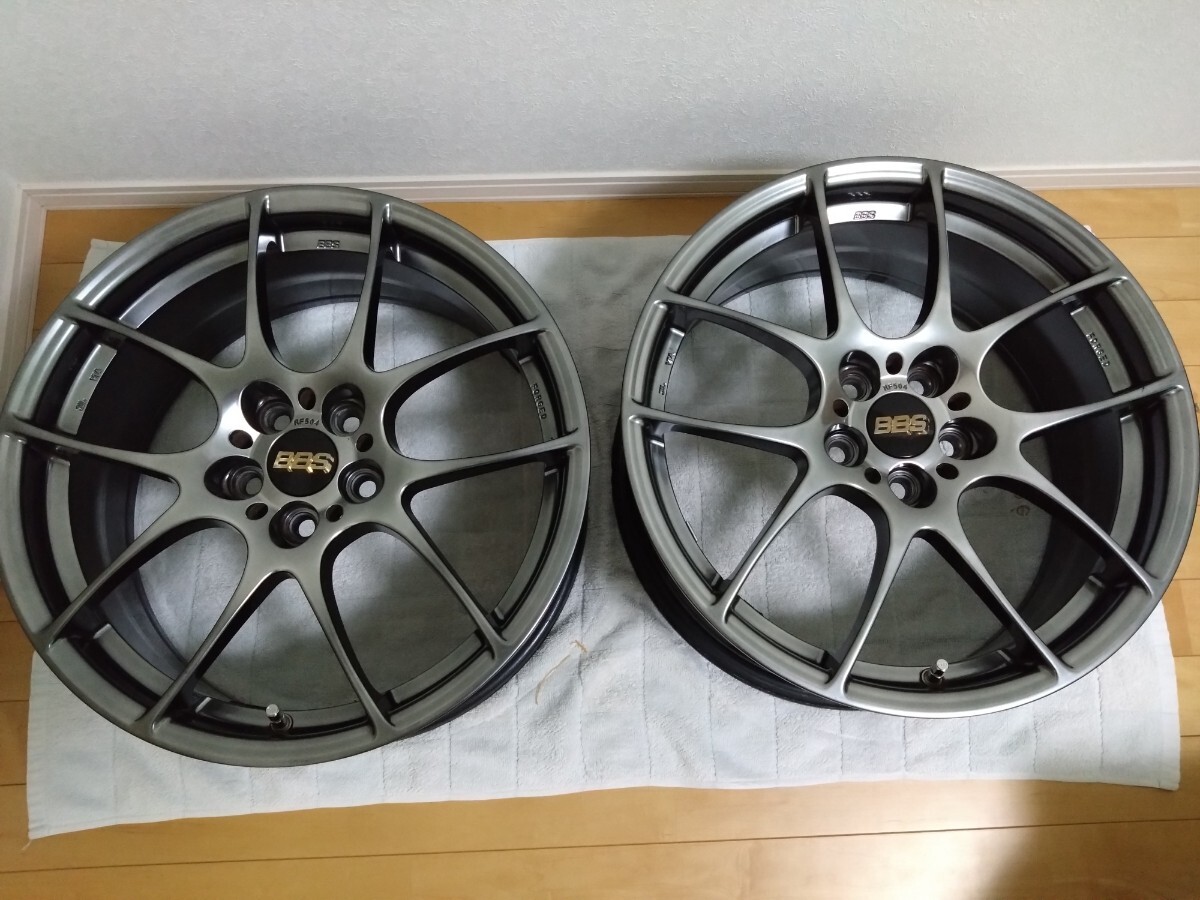 【目立った傷や汚れなし】美品！ BBS RF 504 177.5J+48 PCD100 5穴 ダイヤモンドシルバー 17インチ 7.5J RF504 の落札情報詳細 - Yahoo ...