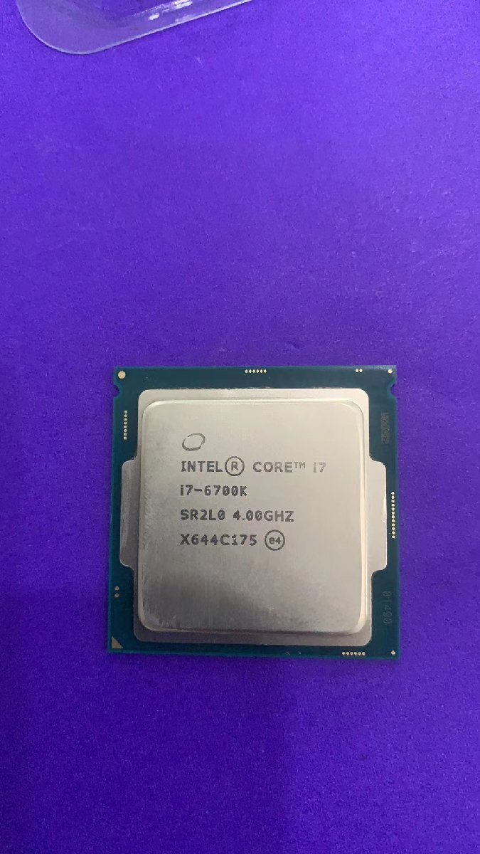 【やや傷や汚れあり】Intel CPU Core i7 6700K LGA【中古】CPUの落札情報詳細 - Yahoo!オークション落札価格検索 オークフリー