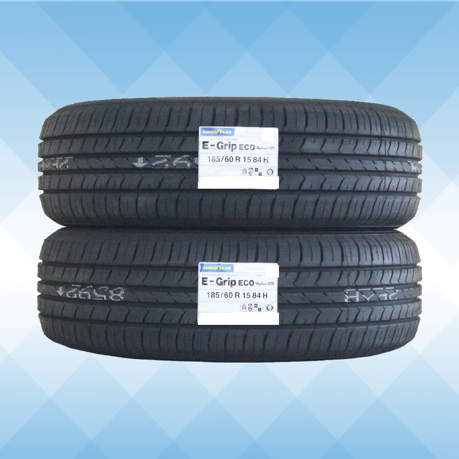 【未使用】185/60R15 84H GOODYEAR グッドイヤー EFFICIENT GRIP ECO EG01 24年製 正規品 送料無料 2本セット税込 \15,100より 2の落札 ...