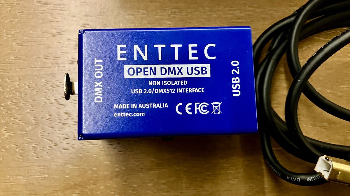 【未使用に近い】☆美品☆新古品☆ ENTTEC OPEN DMX USB ☆DMXインターフェイス 舞台照明 ライティングコントローラーの落札情報詳細 - Yahoo!オークション落札価格検索 ...