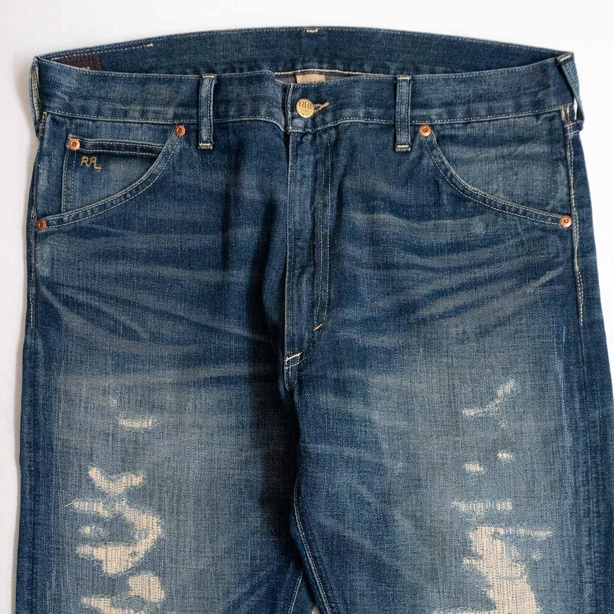 【目立った傷や汚れなし】【極美品】RRL【high slim cowboy jeans】34×32 デニムパンツ ダブルアールエル 2412628の落札情報詳細 - Yahoo!オークション ...