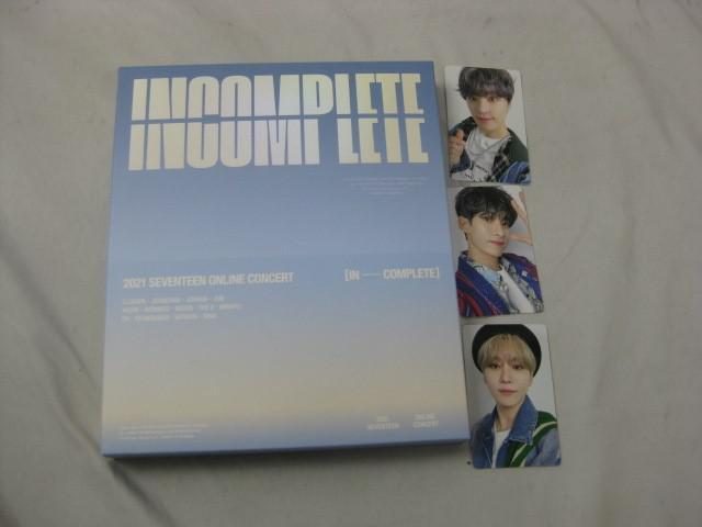 【やや傷や汚れあり】【同梱可】中古品 韓流 SEVENTEEN INCOMPLETE DVD トレカ 3枚 ドギョム ディノ スングァンの落札 ...