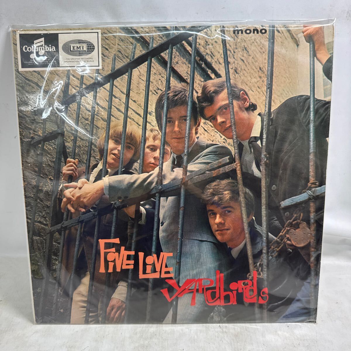 【やや傷や汚れあり】K201-056 お宝級 希少 mono盤 THE YARDBIRDS ザ・ヤードバーズ FIVE LIVE エリック ...