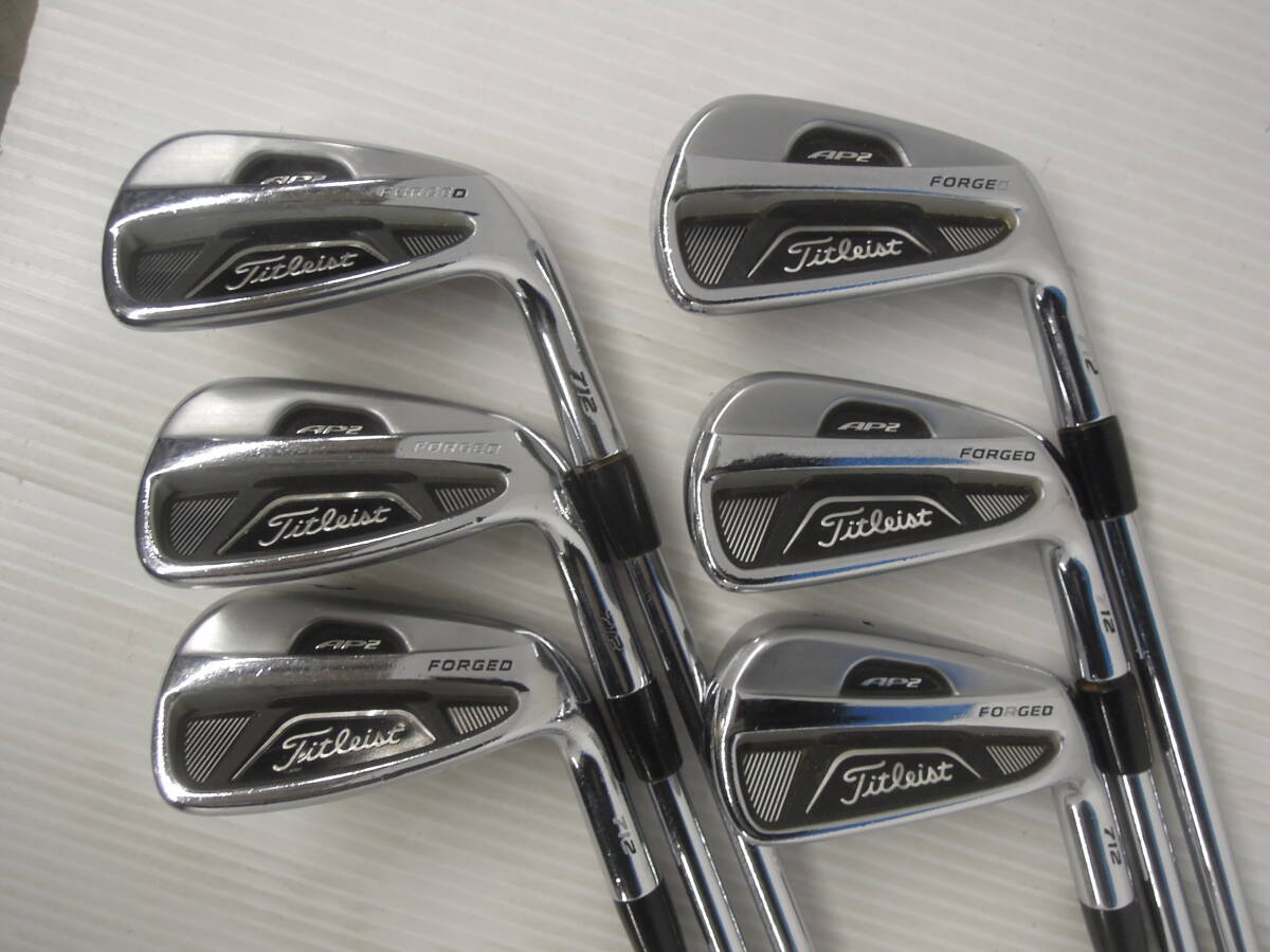 【傷や汚れあり】♪ Titleist タイトリスト メンズ アイアン AP2 712 FORGED 6本組 5-9.P / N.S.PRO 950GH FLEX:S 送料は説明欄※現状品扱い ...
