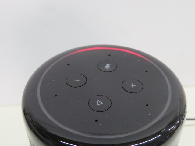 【傷や汚れあり】 popIn aladdin XDH-0D-A2 スマートスピーカー Aladdin Remoless ポップインアラジン アラジンリモレス アダプター付き USED ...