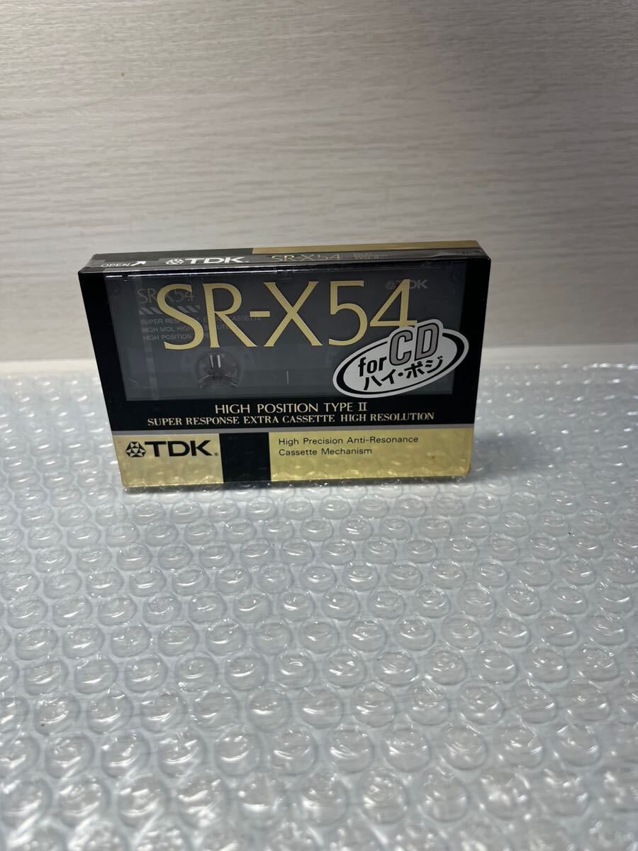 【未使用】★TDK カセットテープ SR-X54 ハイポジション TYPEII 未開封品②★の落札情報詳細 - Yahoo!オークション落札価格検索 オークフリー