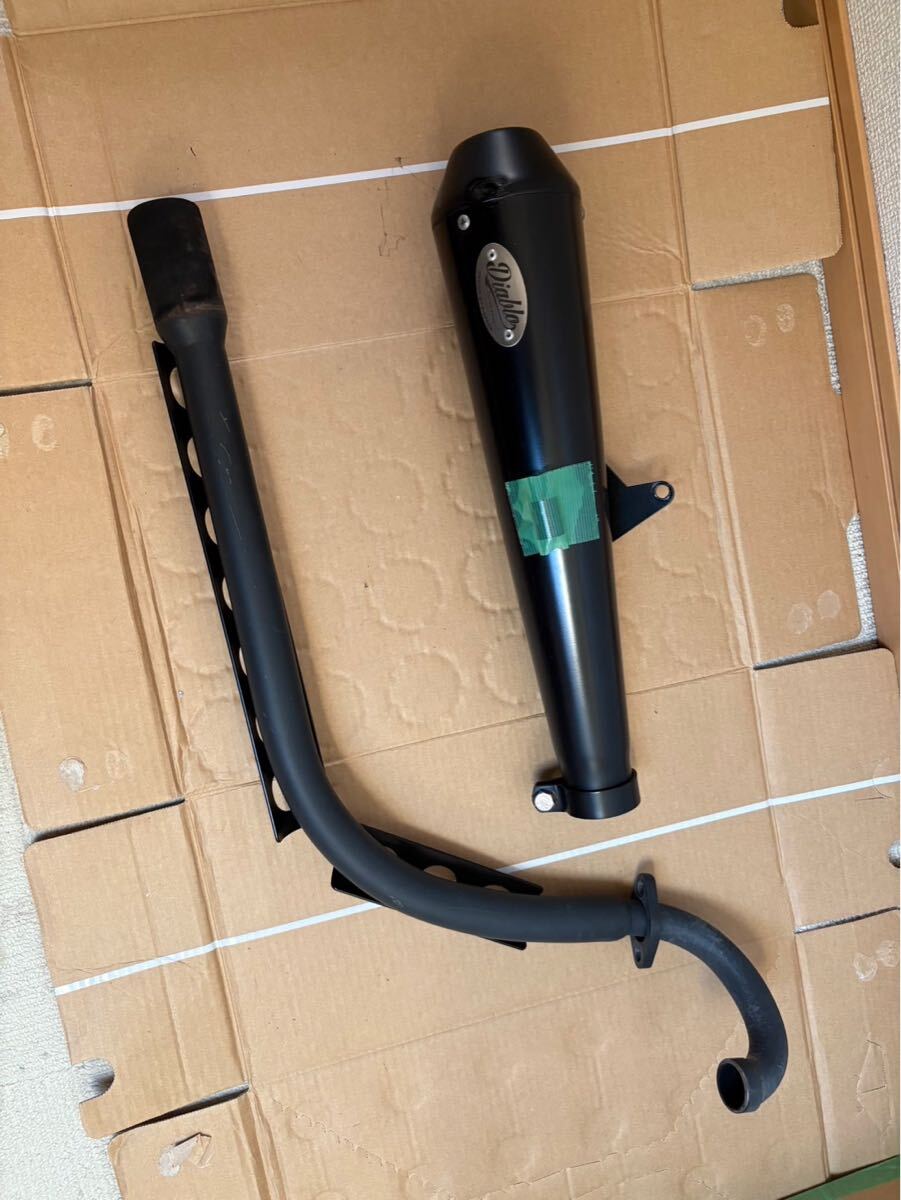 【やや傷や汚れあり】K-SPEED製 カスタムマフラー ホンダ ハンターカブ CT125 JA55 JA65 Diablo ブラックの落札情報詳細 - Yahoo!オークション落札価格検索 ...