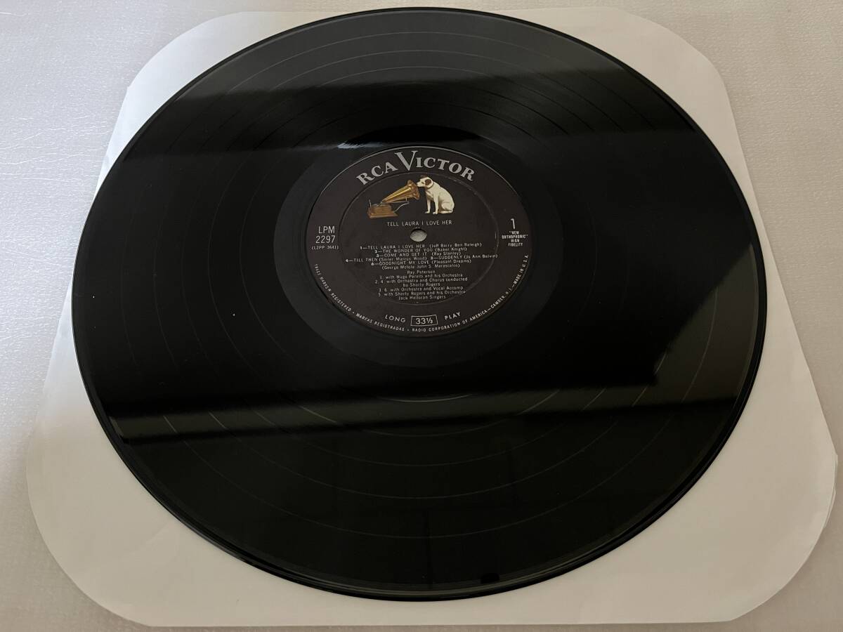 【傷や汚れあり】Ray Peterson/RCA Victor LPM-2297/Tell Laura I Love Her/1960の落札 ...