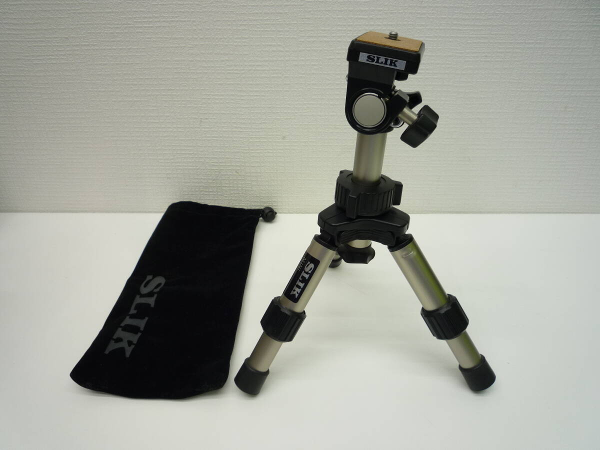 【目立った傷や汚れなし】カメラ祭 スリック ミニ 三脚 8555 SLIK カメラ用品 カメラ三脚 撮影機器 カメラ機材 ケース付き 長期自宅保管 中古品の落札情報詳細 - Yahoo ...