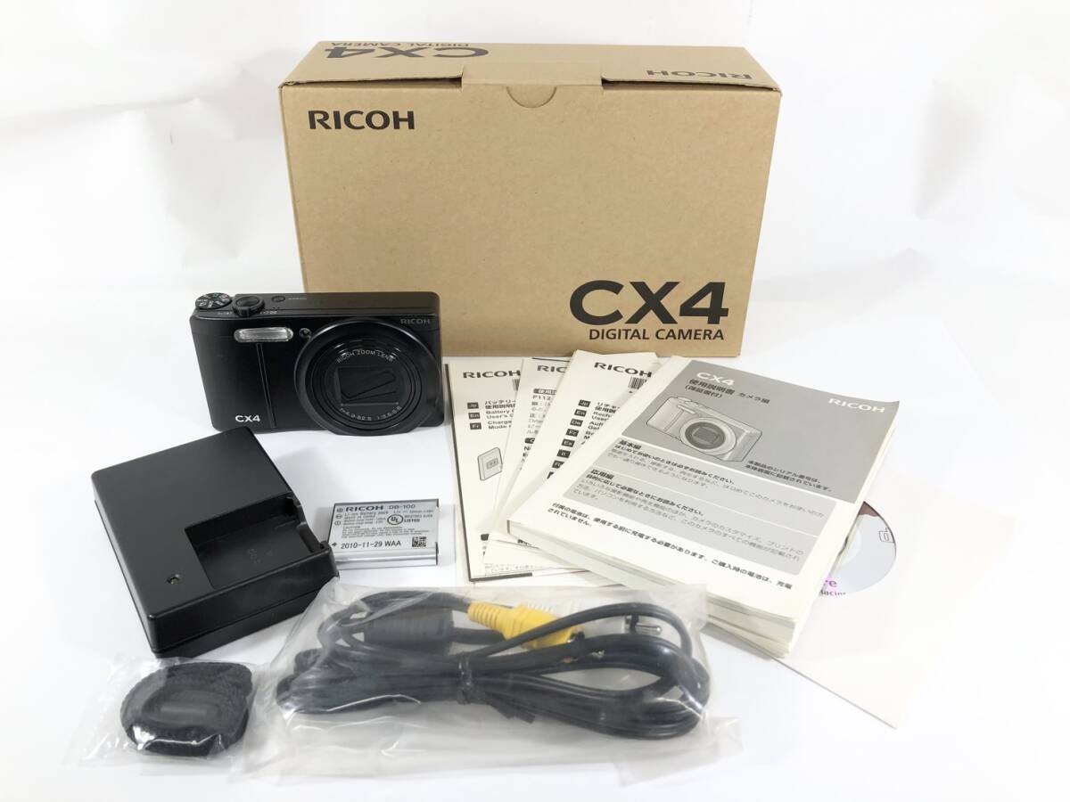 【傷や汚れあり】【動作確認済】10600 RICOH CX4 DIGITAL CAMERA 約1000万画素 光学ズーム10.7倍 通電OK 動作OKの落札情報詳細 - Yahoo ...