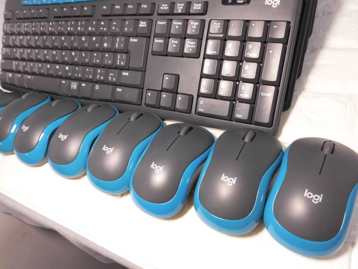 【傷や汚れあり】 1130 logi ワイヤレスマウス M185 キーボード K270 10台セット の落札情報詳細 - Yahoo!オークション落札価格検索 オークフリー