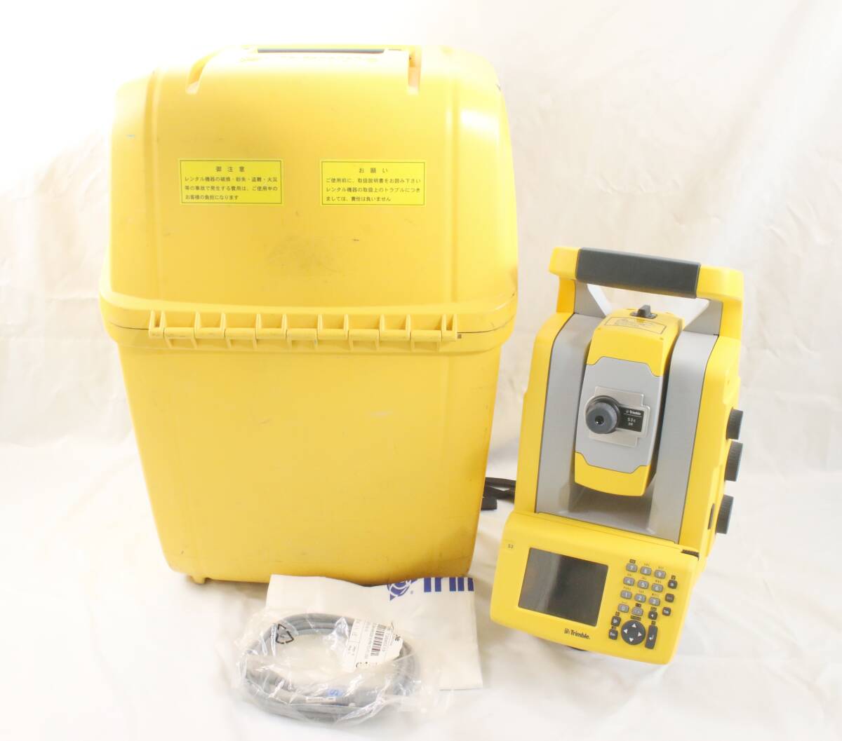 【目立った傷や汚れなし】【美品★】Trimble トリンブル S3 C 自動追尾 トータルステーション 測量機 中古 動作品 インボイス対応の落札情報詳細 - Yahoo!オークション落札価格 ...