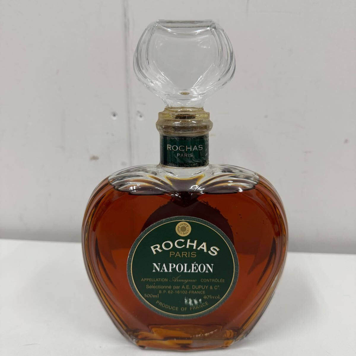 【未使用】未開栓 ロシャス ナポレオン ROCHAS NAPOLEON アルマニャック ブランデー 500ml 40%の落札情報詳細 - Yahoo!オークション落札価格検索 オークフリー