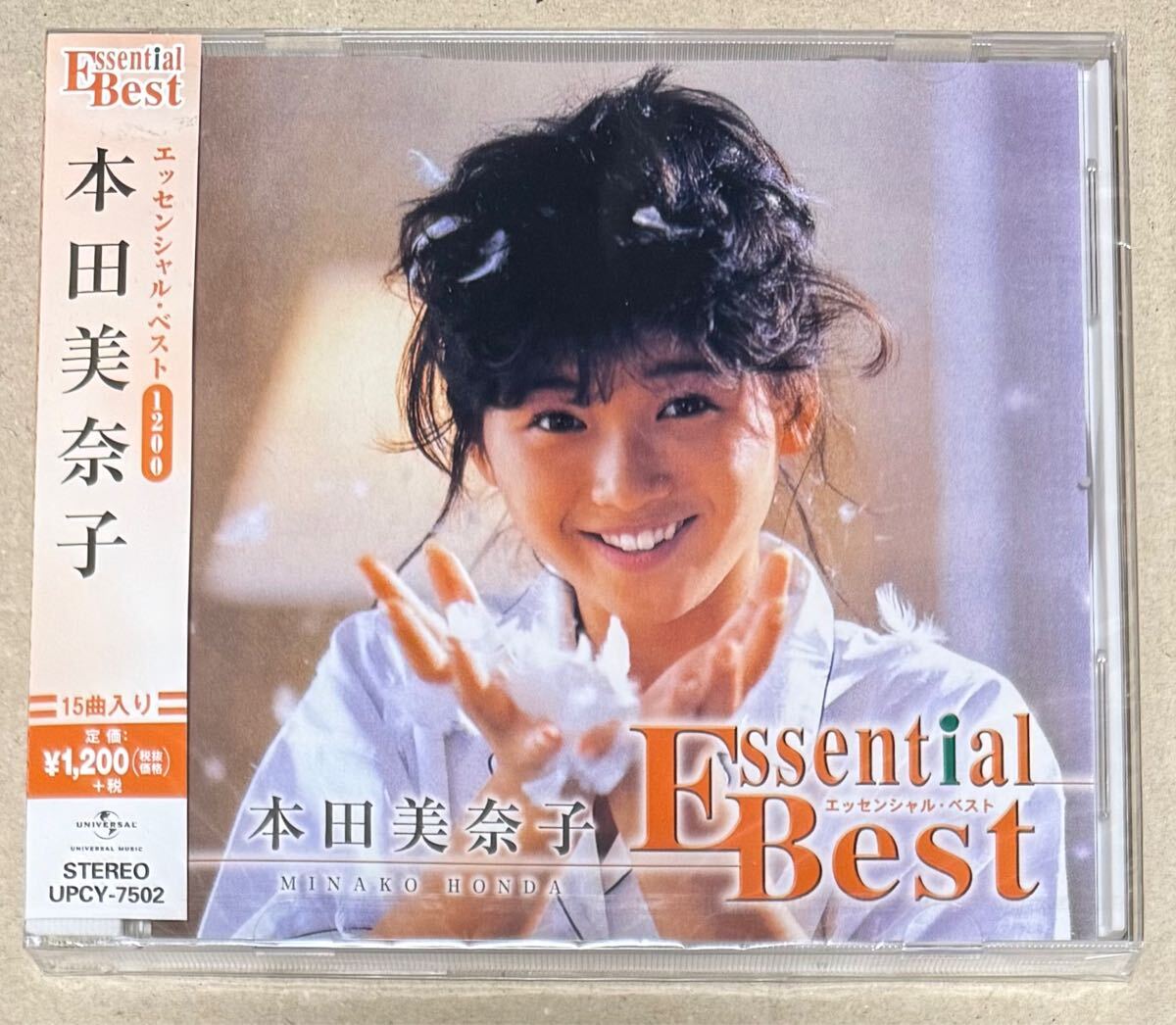 【未使用】新品CD エッセンシャル・ベスト 1200 本田美奈子 Essential Best 1200 Minako Honda 殺意のバカンス Temptation(誘惑) 1986年の ...