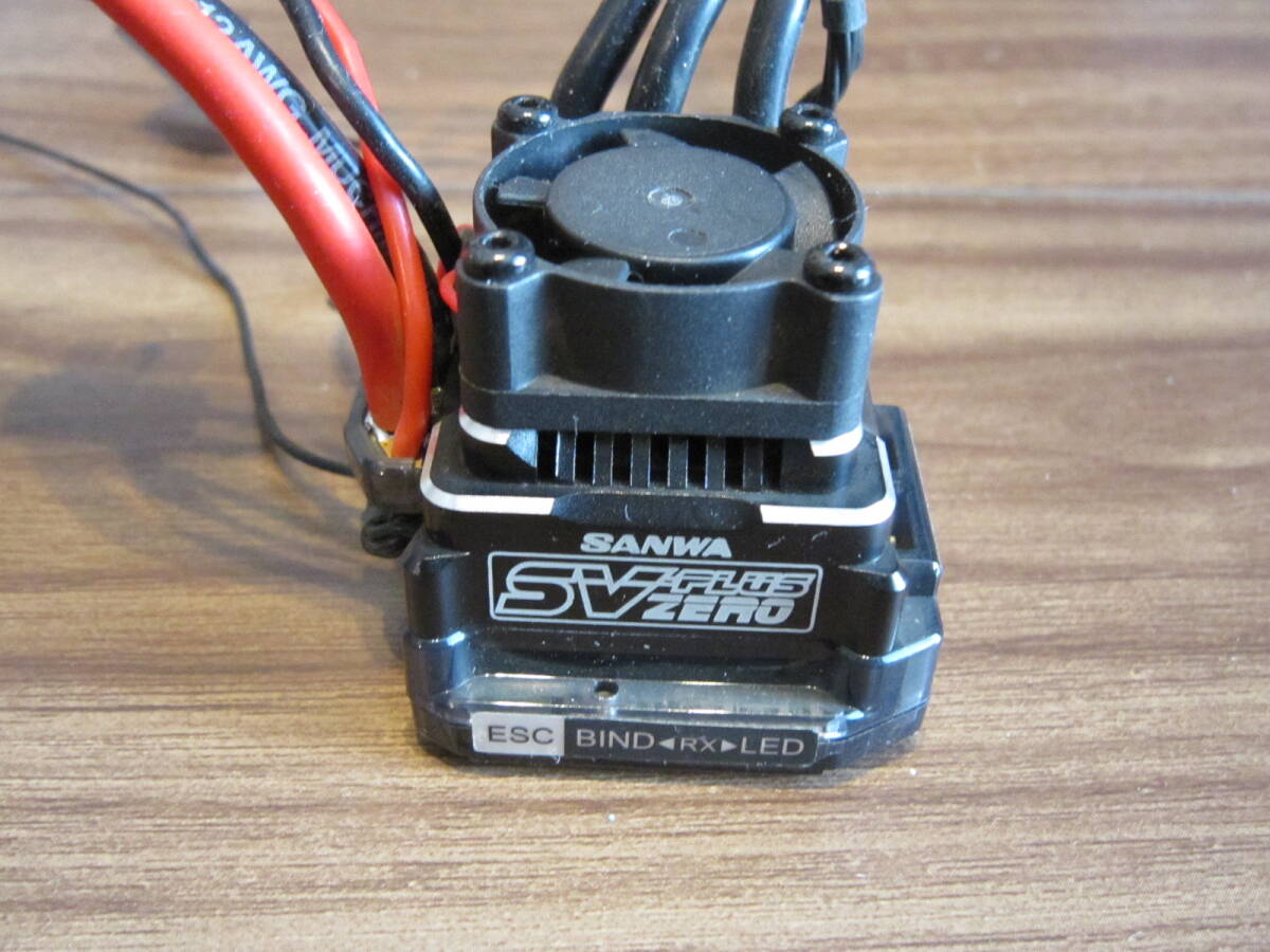 【未使用に近い】未使用？ サンワ SV-PLUS ZERO (RX-472 2.4G 受信機一体型) ブラシレスESC 三和電子 SANWA ...