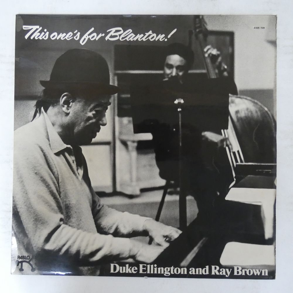 【やや傷や汚れあり】Duke Ellington And Ray Brown / This One's For Blanton [Pablo ...