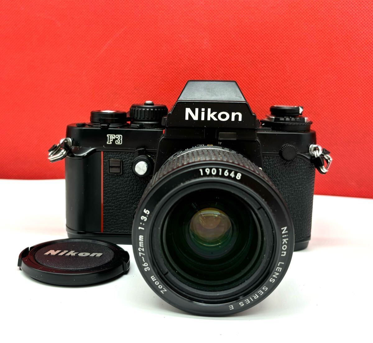【傷や汚れあり】# Nikon F3 アイレベル フィルムカメラ 一眼レフカメラ ボディ SERIES E Zoom 36-72mm F3.5 Ai-s レンズ 動作確認済 ニコンの落札情報 ...