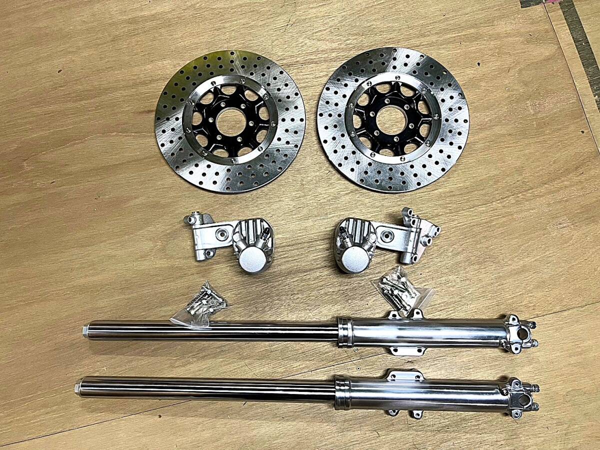 【未使用】CB750Kダブルディスクセット パンチング ローター バフ フォーク キャリパー ギヤボックス/フロントダブルCB750FOUR段付きK0 K1 K2の落札情報詳細 - Yahoo ...