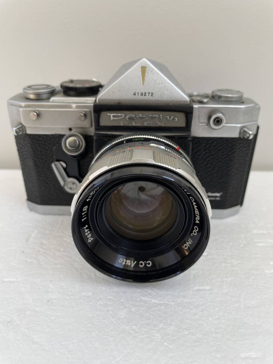 【やや傷や汚れあり】Petri V3 FLEX 55mm 1:1.8 ペトリ フィルム カメラの落札情報詳細 - Yahoo!オークション落札価格検索 オークフリー