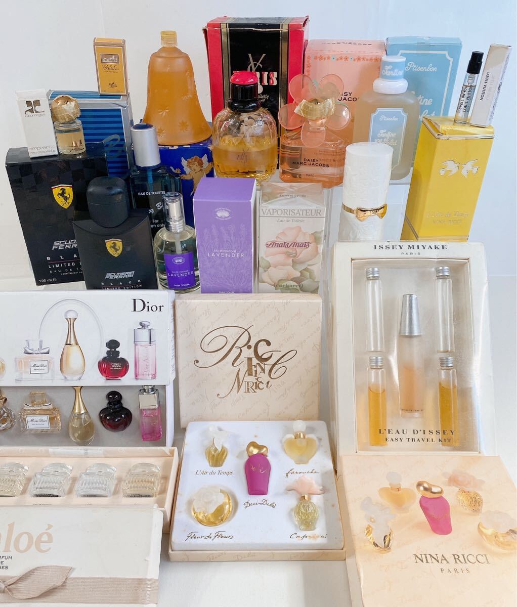 【やや傷や汚れあり】92-1スタ 箱入り Dior Nina Ricci Ferrari Yves Saint Laurent Chloe ...