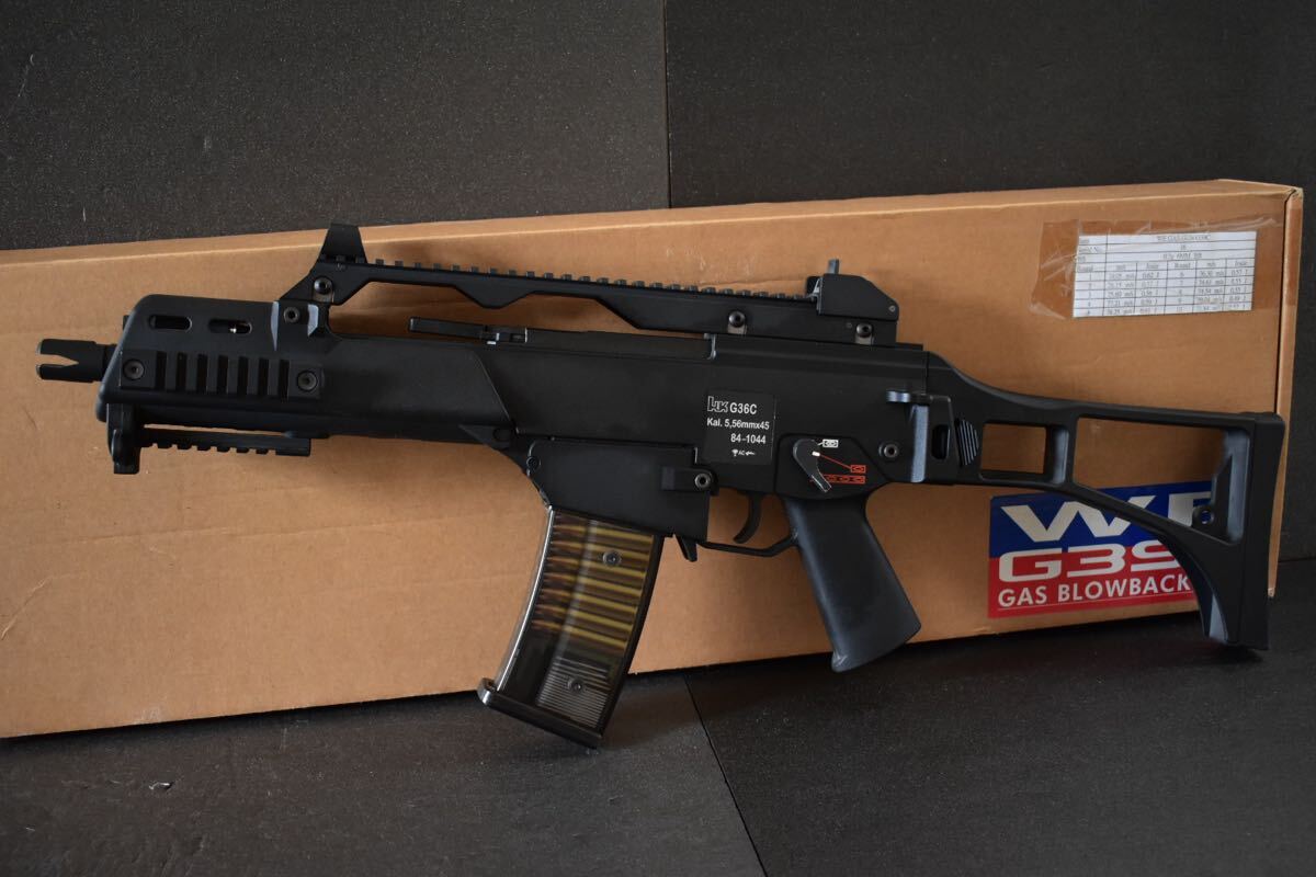 【やや傷や汚れあり】WE H&K G39C G36C GBB ガスブローバック リアル刻印 検 vfc マルイ ウマレックスの落札情報詳細 ...