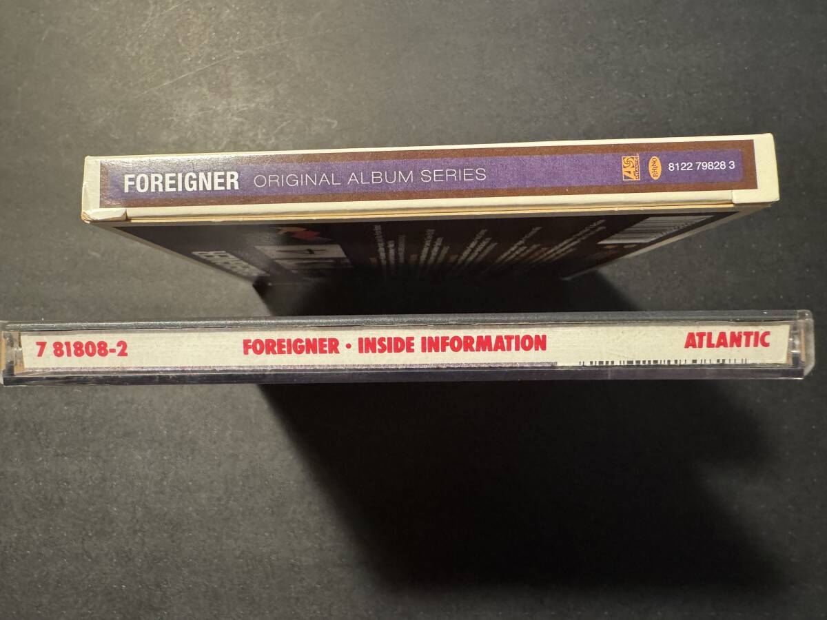 【目立った傷や汚れなし】★★★ CD ★ FOREIGNER / ORIGINAL ALBUM SERIES（5枚組）＋ INSIDE INFORMATION ★ フォリナー : アルバム6枚 ...