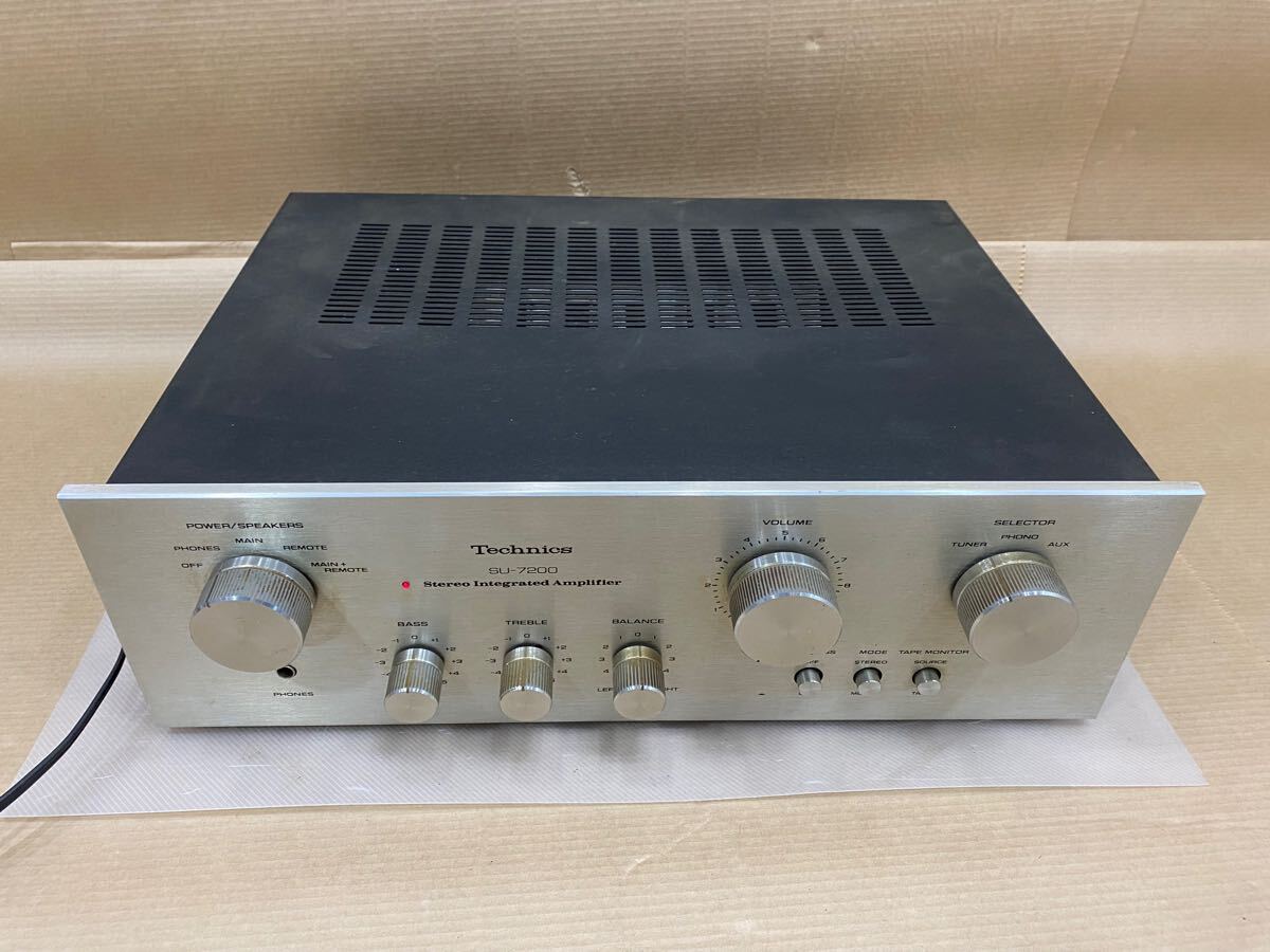 【傷や汚れあり】Technics テクニクス プリメインアンプ SU-7200 オーディオ機器の落札情報詳細 - Yahoo!オークション落札 ...