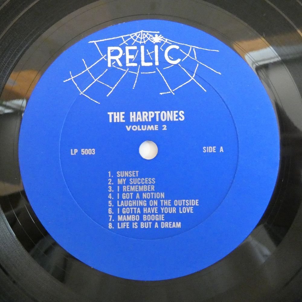 【やや傷や汚れあり】US盤 HARPTONES/THE HARPTONES FEATURING WILLIE WINFIELD/RELIC ...