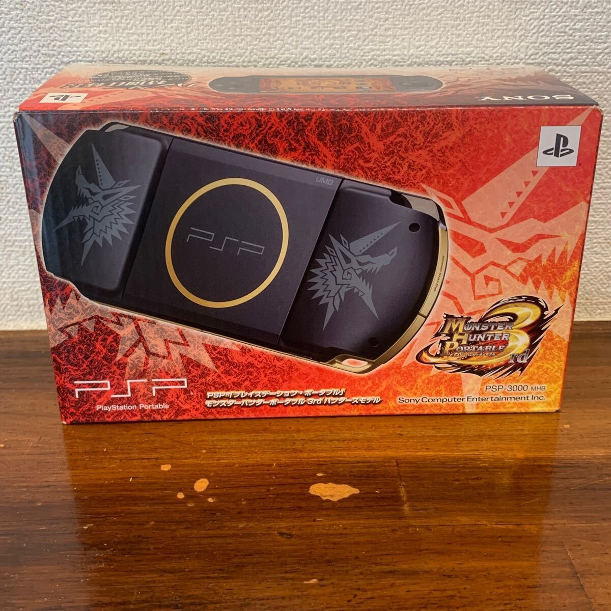 【未使用に近い】【H263】SONY PSP-3000 モンスターハンターポータブル3rdハンターズモデルの落札情報詳細 - Yahoo!オークション落札価格検索 オークフリー