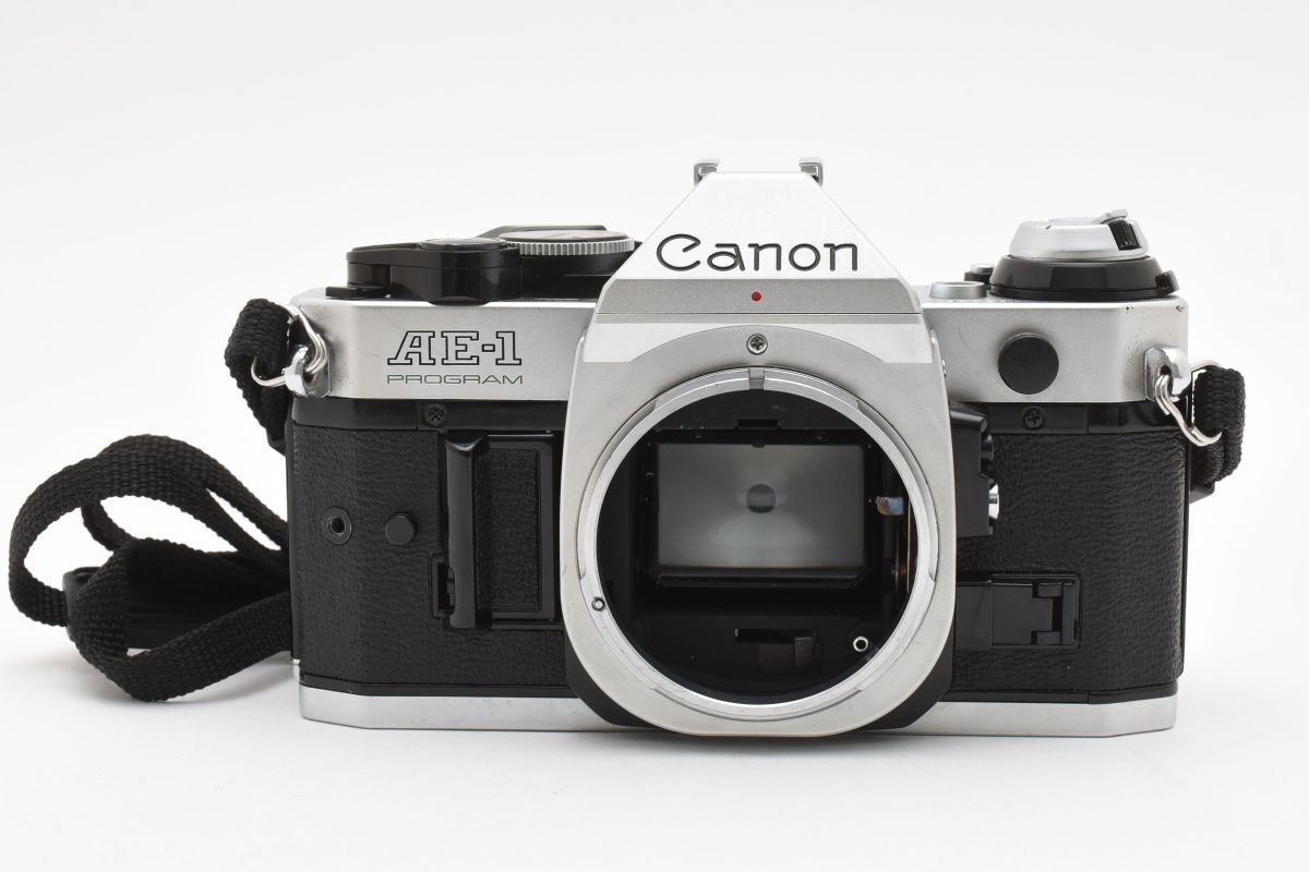 【やや傷や汚れあり】【実用品】Canon キャノン AE-1 PROGRAM シルバー ボディ フィルム一眼カメラ #2754-1の落札情報詳細 - Yahoo!オークション落札価格検索 オークフリー