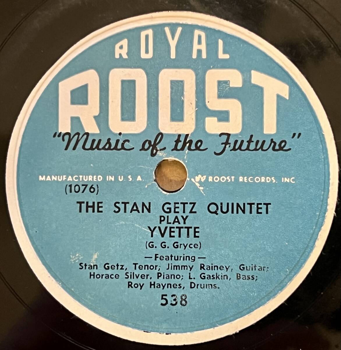 【傷や汚れあり】THE STAN GETZ QUARTET ROOST Yvette/ Potters Luckの落札情報詳細 - Yahoo!オークション落札価格検索 オークフリー