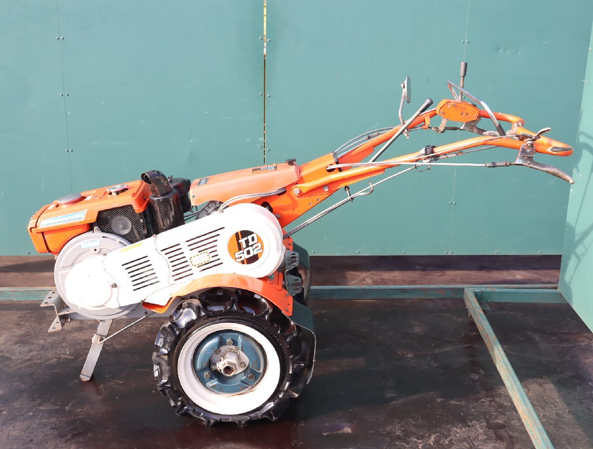 【傷や汚れあり】西P☆KUBOTA クボタ 耕うん機 TD502 管理機 ディーゼル／E50-T2 快調☆3I-004の落札情報詳細 ...