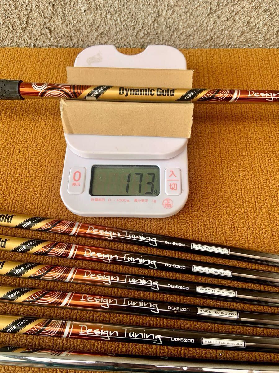 【やや傷や汚れあり】希少☆4番から / DG S200 TourI Issue デザインチューニング / 4〜PW / アイアン スチール ...