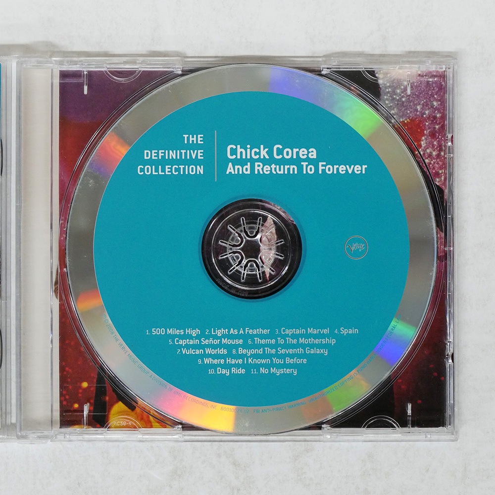 【やや傷や汚れあり】US盤 CHICK COREA/DEFINITIVE COLLECTION/VERVE B001002402 CD の落札情報詳細 - Yahoo!オークション落札価格検索 ...