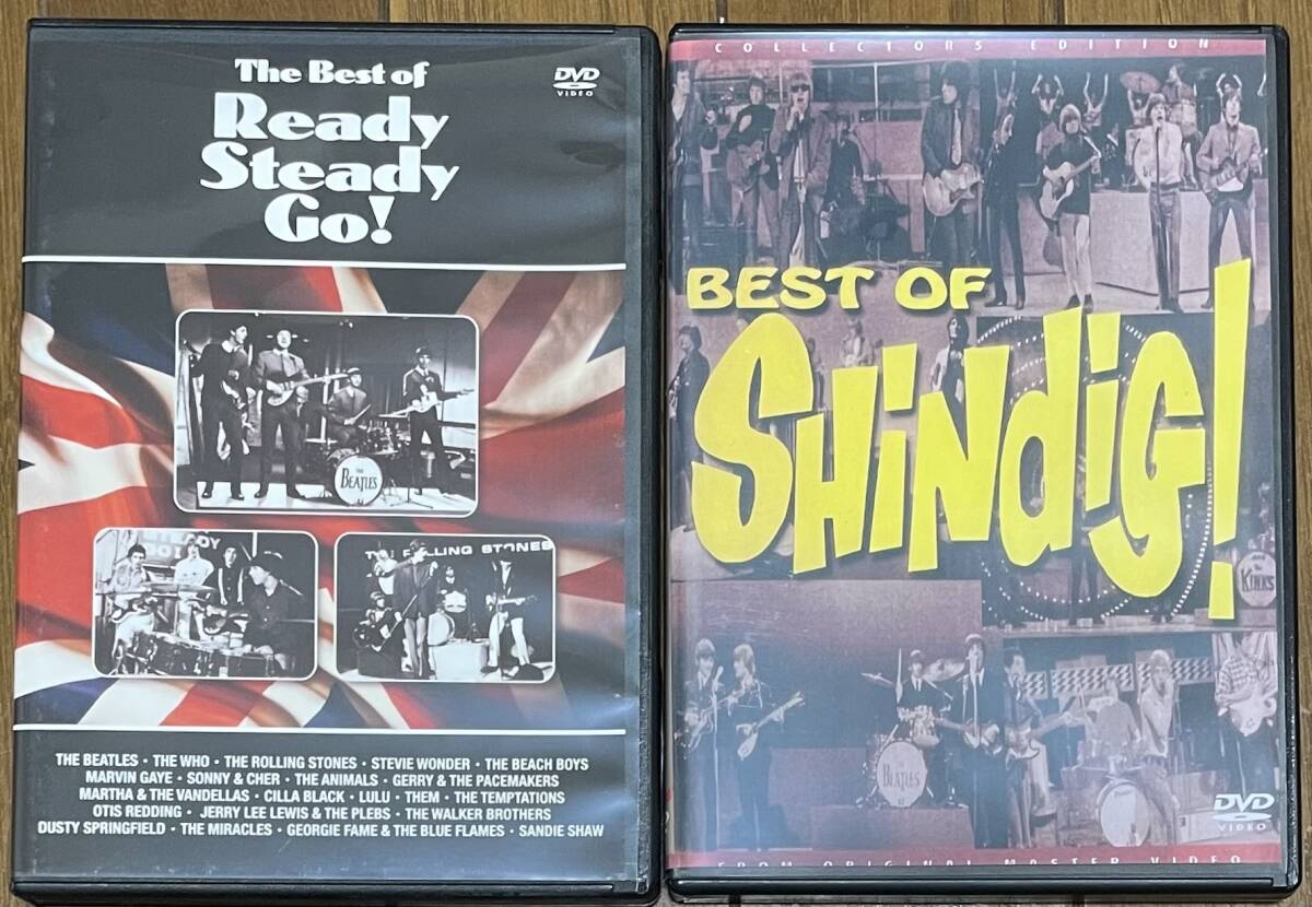 【目立った傷や汚れなし】★即決！★60'S BEAT BAND 貴重DVD READY STEADY GO ! & SHINDIG ...