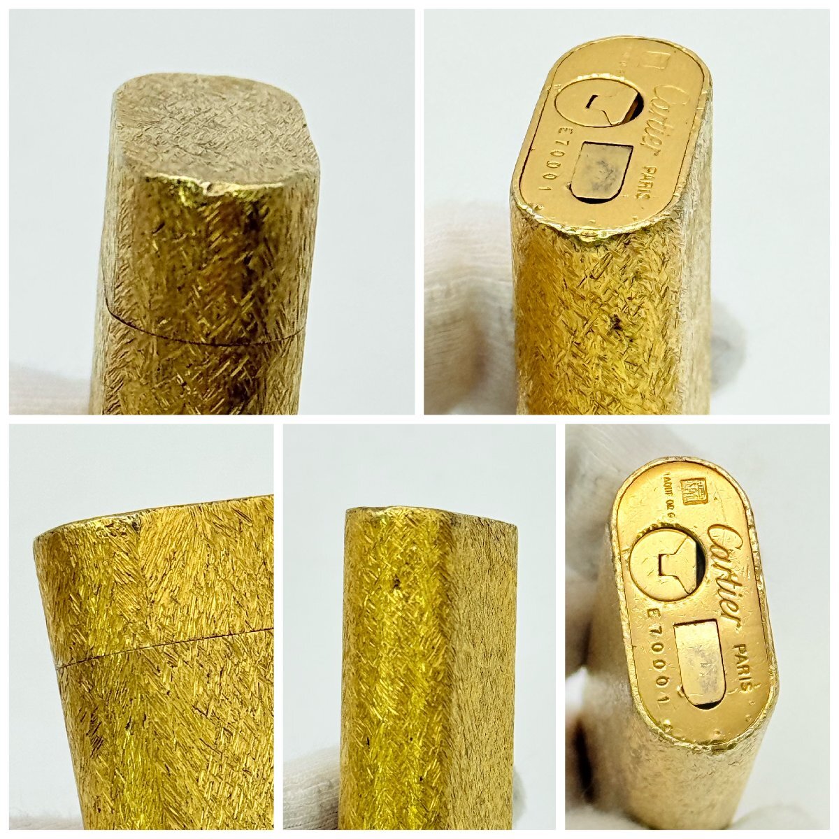 【傷や汚れあり】1円～/Cartier/カルティエ/ゴールドカラー/ガスライター/煙草/喫煙具/喫煙グッズ/火花OK/コレクション/ジャンク/E055の落札情報詳細 - Yahoo ...