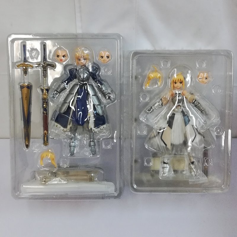 【全体的に状態が悪い】mV774b [難あり] マックスファクトリー figma 003 セイバー 甲冑ver. SP-004 セイバー・リリ ...