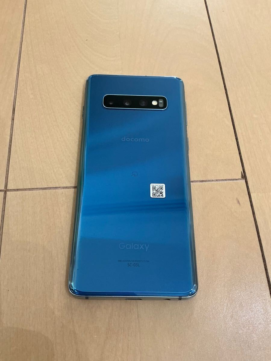 【目立った傷や汚れなし】中古 SAMSUNG SC-03L Galaxy S10 プリズムブルー SIMフリーの落札情報詳細 - Yahoo ...