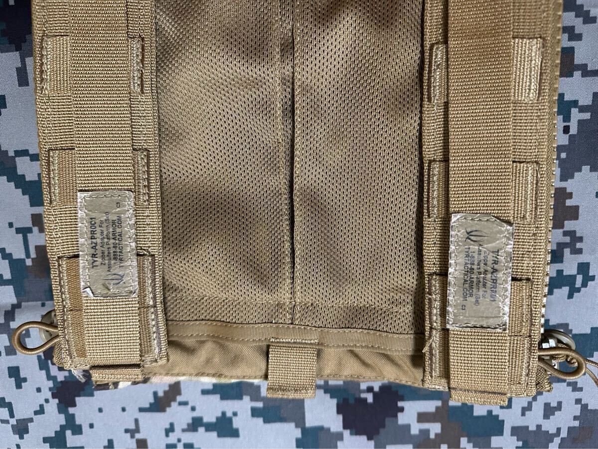 【目立った傷や汚れなし】実物 TYR TACTICAL Assaulters Zip On Platform 50 oz. Hydration ...