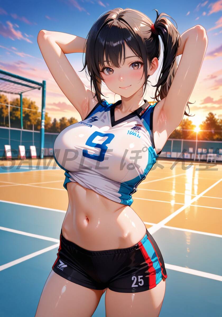【未使用】花10885 【1点物】AI 美女 バレーボール 清楚 スポ女 コスプレ アダルト 美乳 美尻 お尻 フェチ グラビア A4 4K イラスト ポスターの落札情報詳細 - Yahoo ...