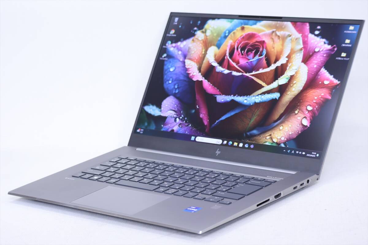 【やや傷や汚れあり】1円～ NVIDIA T1200 第11世代Corei7 32Gメモリ HP ZBook Studio G8 i7 ...