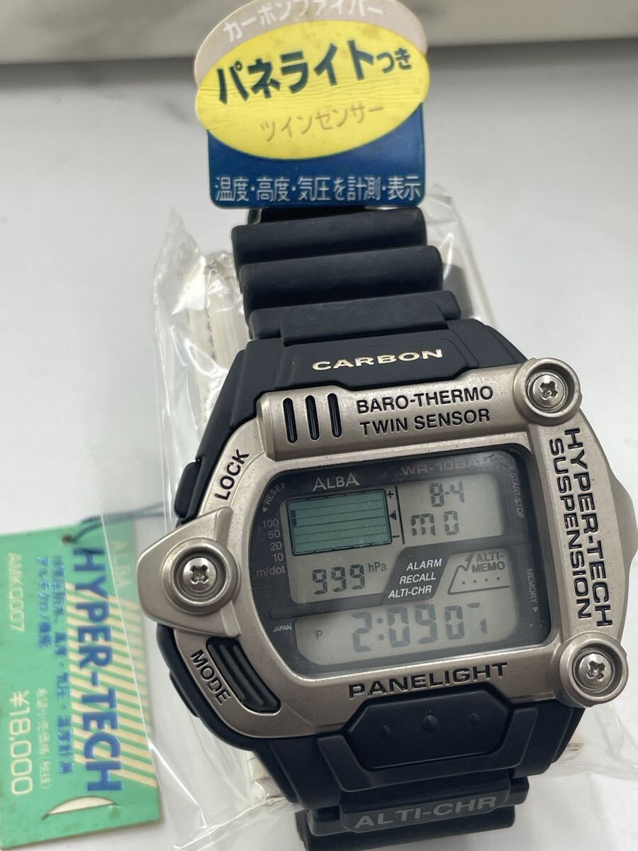 【未使用】42.未使用・デットストック・稼動品・SEIKO セイコー ALBA アルバ HYPER-TECH SUSPENSION W780 ...