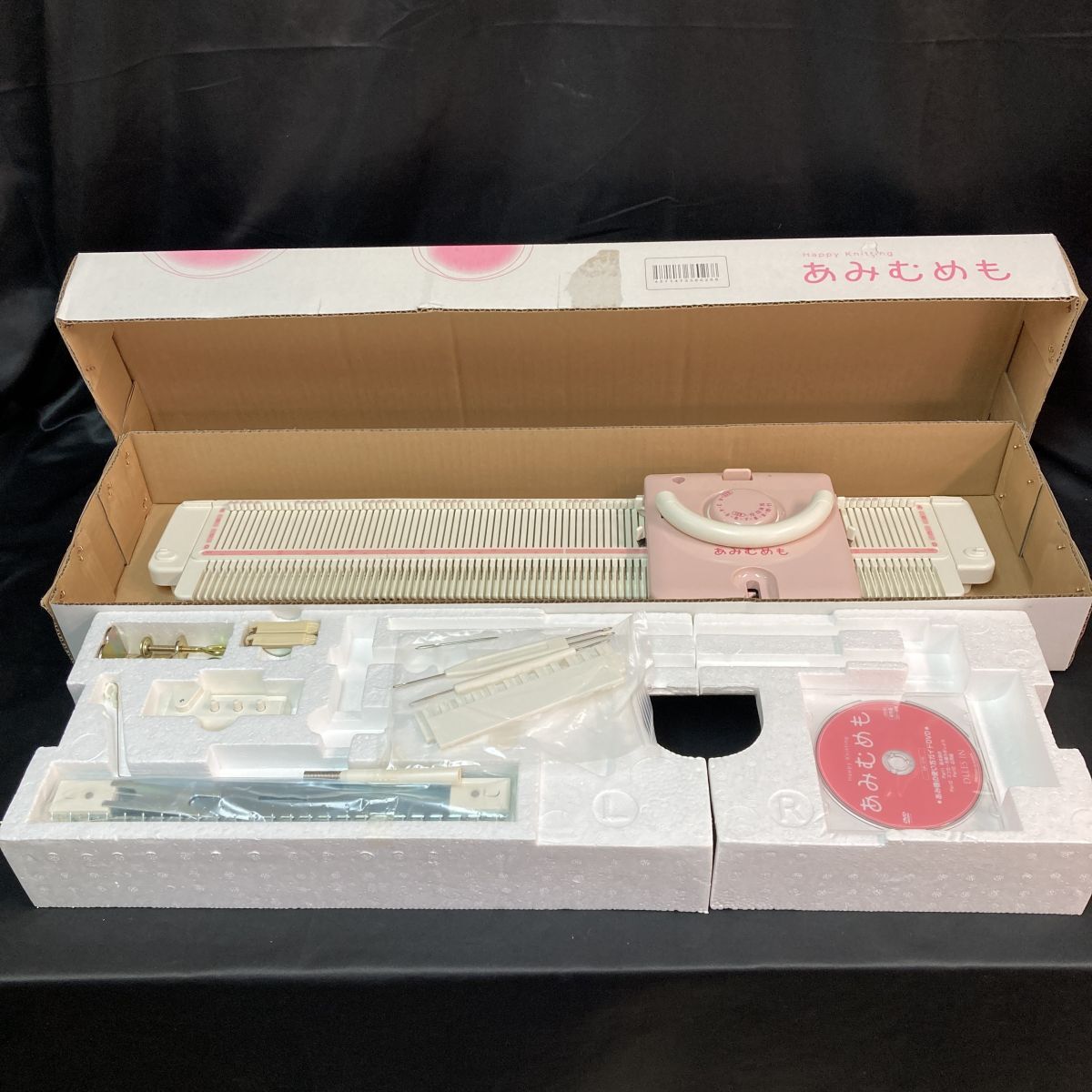 【やや傷や汚れあり】DGf916Y12 Happy Knitting ハッピーニッティング あみむめも GK-370 編み機 編機 手工芸 編み物の落札情報詳細 - Yahoo!オークション ...