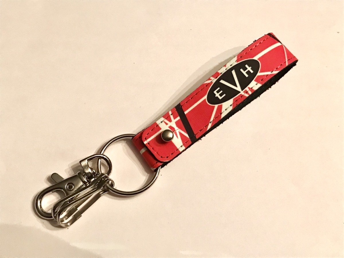 【未使用】限定!Keychain/キーホルダー/キーチェーン/キーリング【Edward Van Halen/エドワード・ヴァン・ヘイレン ...