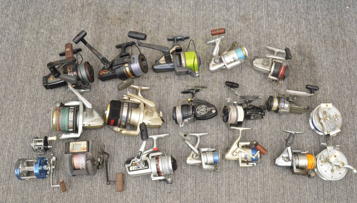 【やや傷や汚れあり】I・K★SHIMANO シマノ SUPER AERO EV SA157 SA156 DAIWA ダイワ SPORTMAX GS5000 等 リール まとめ★の落札情報詳細 ...