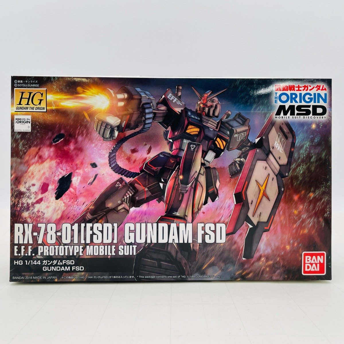 【未使用】新品未組立 バンダイ HG 機動戦士ガンダム THE ORIGIN MSD 1/144 RX-78-01 [FSD] ガンダムFSD 021の落札情報詳細 - Yahoo ...