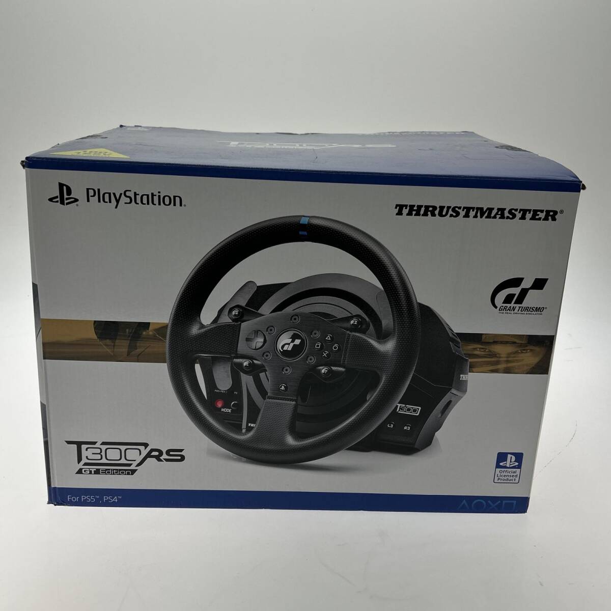 【やや傷や汚れあり】カメ)Thrustmaster スラストマスター T300 Ferrari Integral Racing Wheel Alcantara Edition Wheel ...