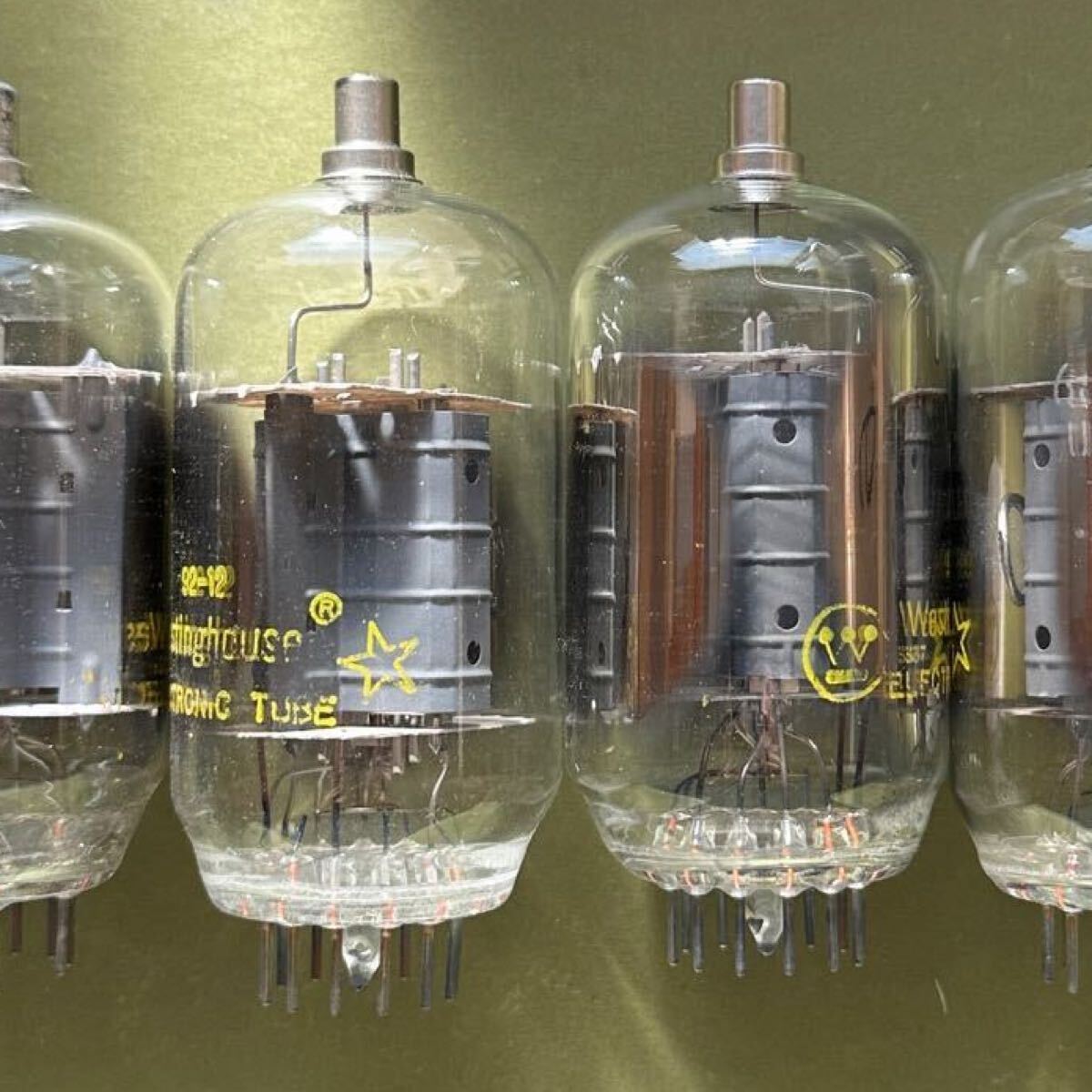 【未使用に近い】NOS 真空管 ペア 2本 6JM6 Westinghouse GE General Electric コンパクトロン パワー ...